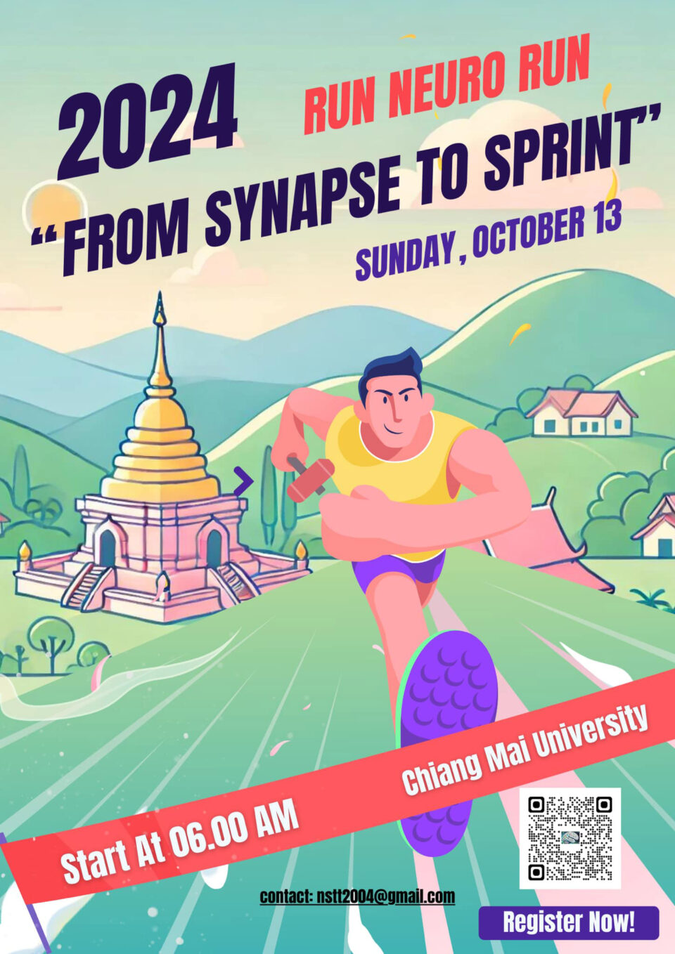 งานวิ่ง "Run Neuro Run: From Synapse to Splint"