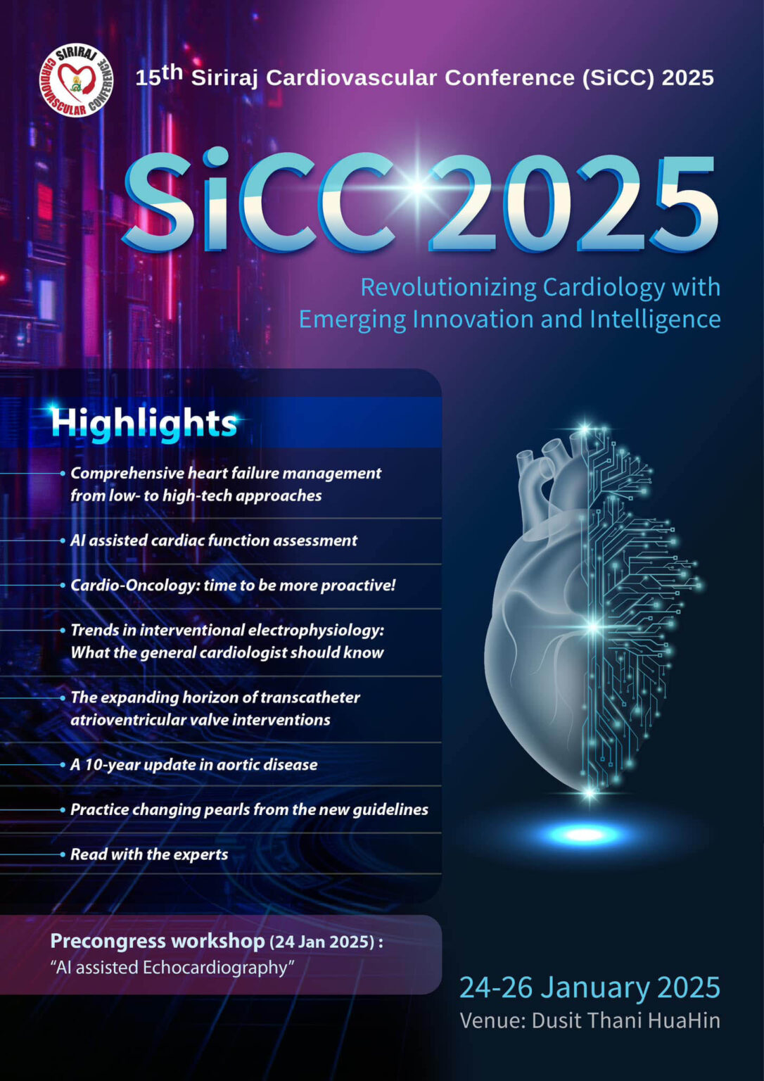 15th Siriraj Cardiovascular Conference 2025